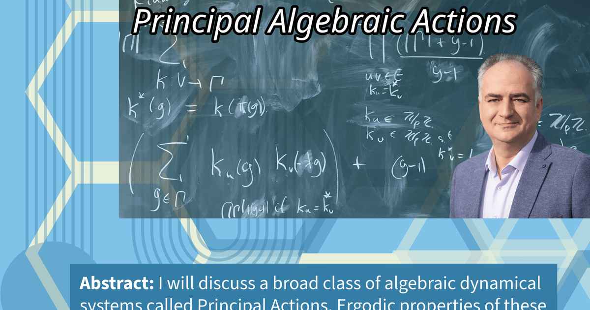 General Math Colloquium: Evgeny Verbitskiy - Korteweg-de Vries ...